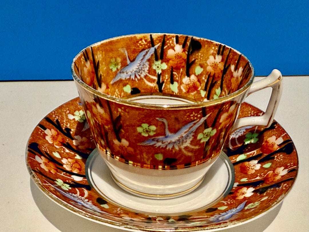 Vintage Melba Bone China Hand Decorated Teacup. Imari Style - Etsy