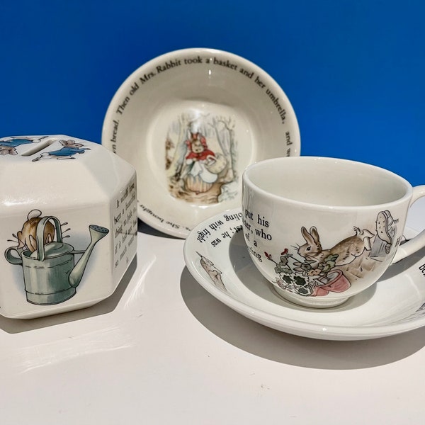 Peter Rabbit Baby Dishes - Etsy