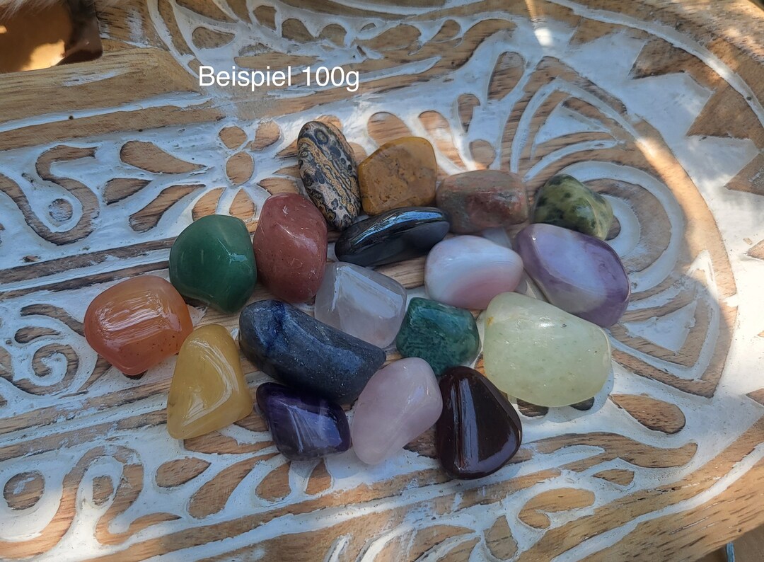Crystal Confetti Gemstone Mix Tumbled Stones Mix Confetti Surprise ...