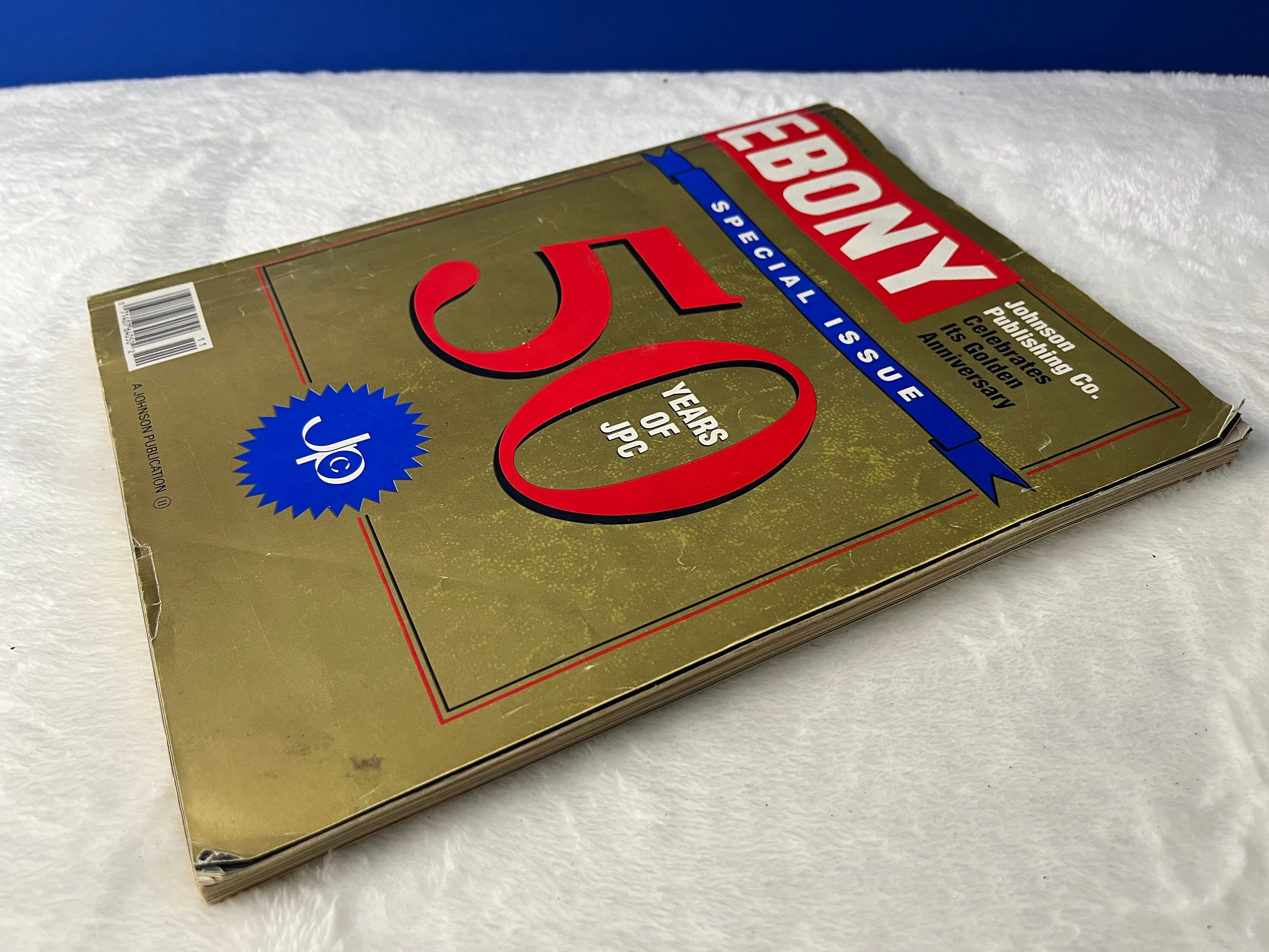 Ebony Magazine Vintage Nov. 1992 50 Years of JPC Special Issue - Etsy