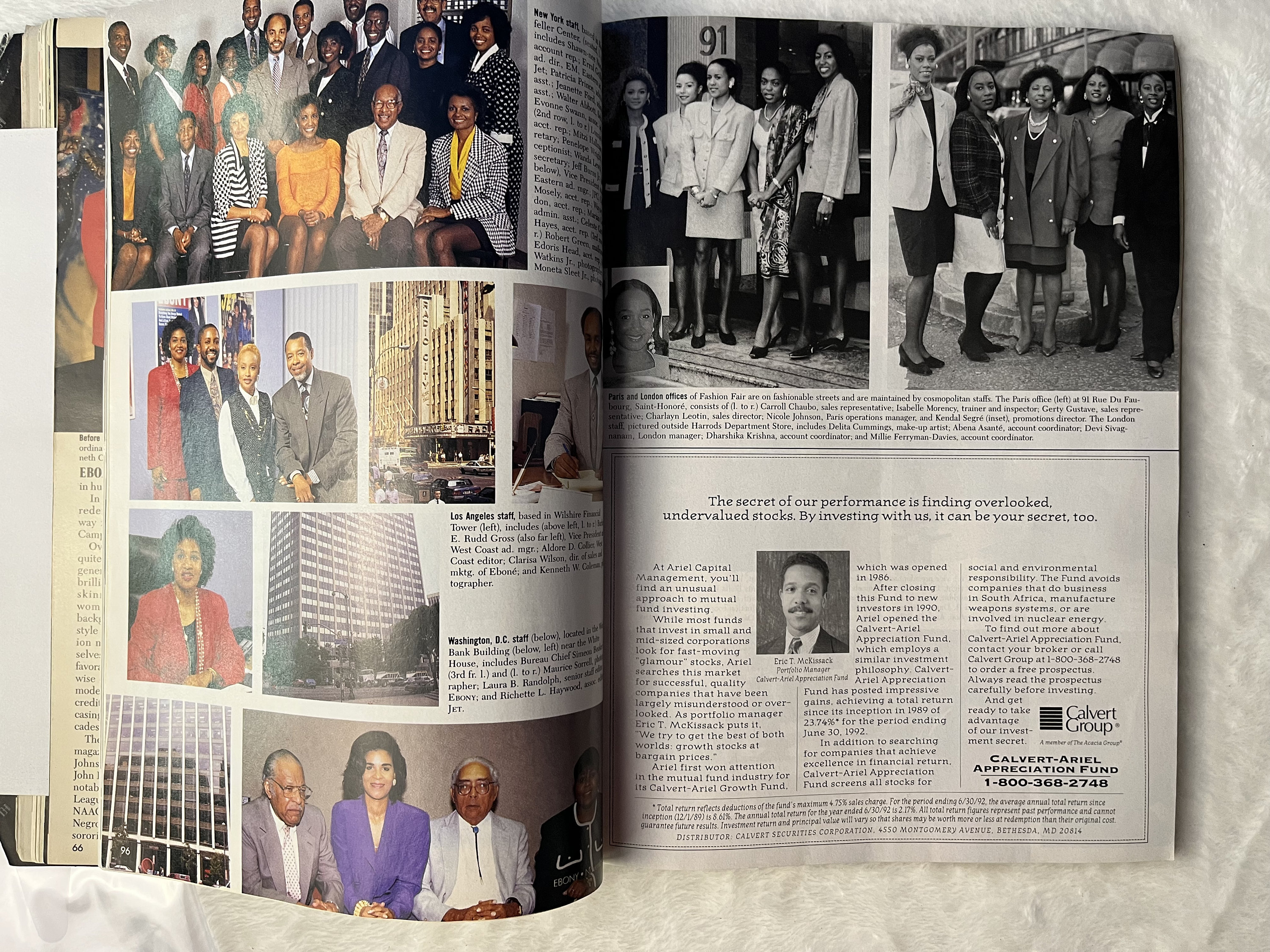 Ebony Magazine Vintage Nov. 1992 50 Years of JPC Special Issue - Etsy