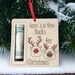 Christmas Money Holder, Reindeer Cash Ornament, Money Ornament, Wooden ...