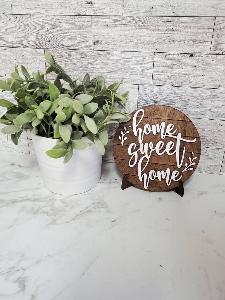Home Sweet Home Sign, Farmhouse Sign, Shiplap Home Sweet Home ...