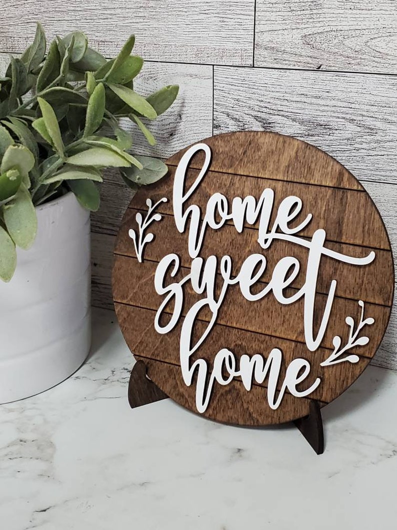 Home Sweet Home Sign, Farmhouse Sign, Shiplap Home Sweet Home ...