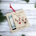 Christmas Money Holder, Reindeer Cash Ornament, Money Ornament, Wooden ...
