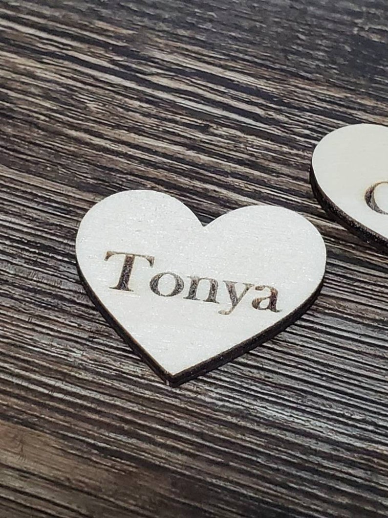 Additional Hearts for Family Tree, Personalized Hearts - Etsy