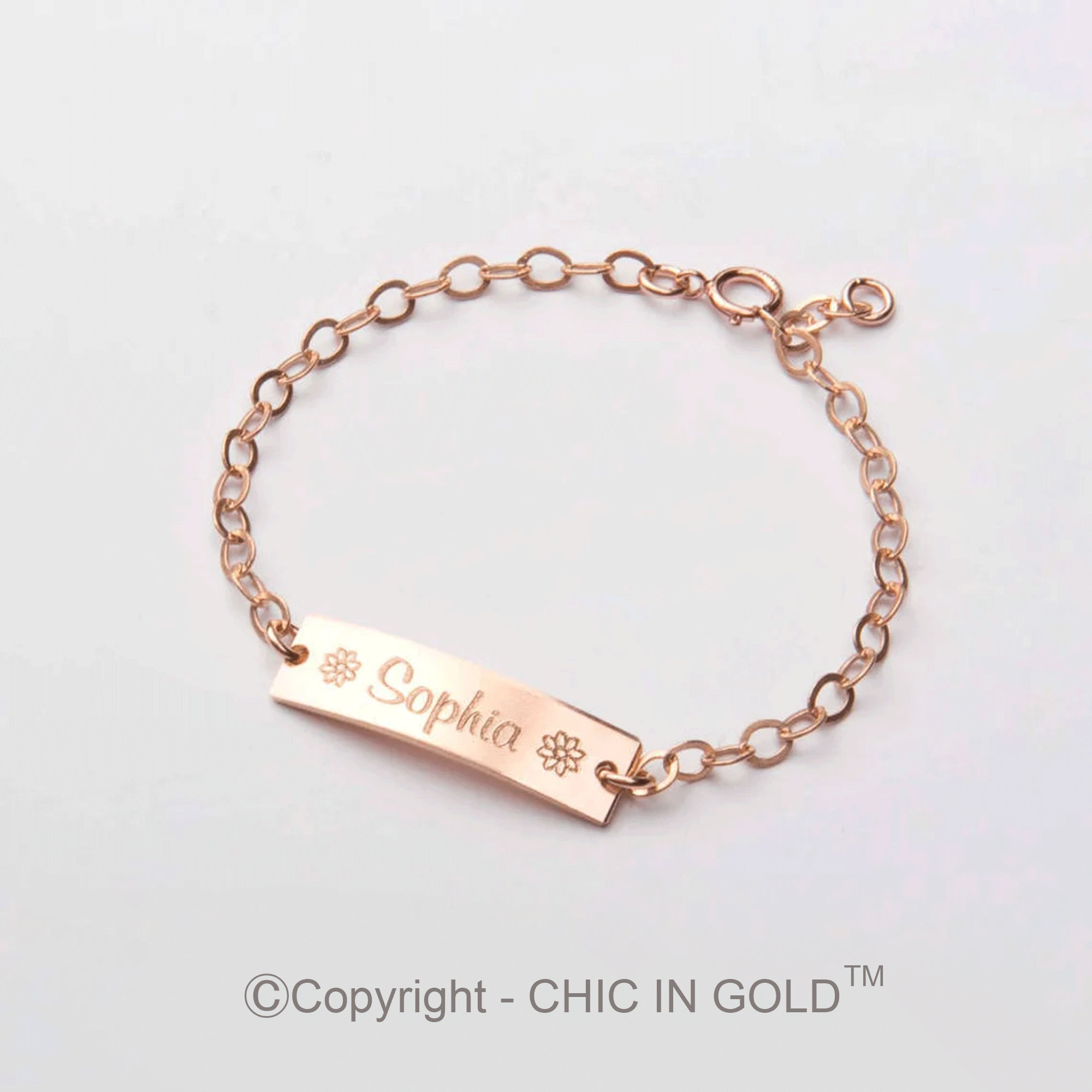 Personalized Baby Bracelet-adjustable Toddler Child ID - Etsy Canada