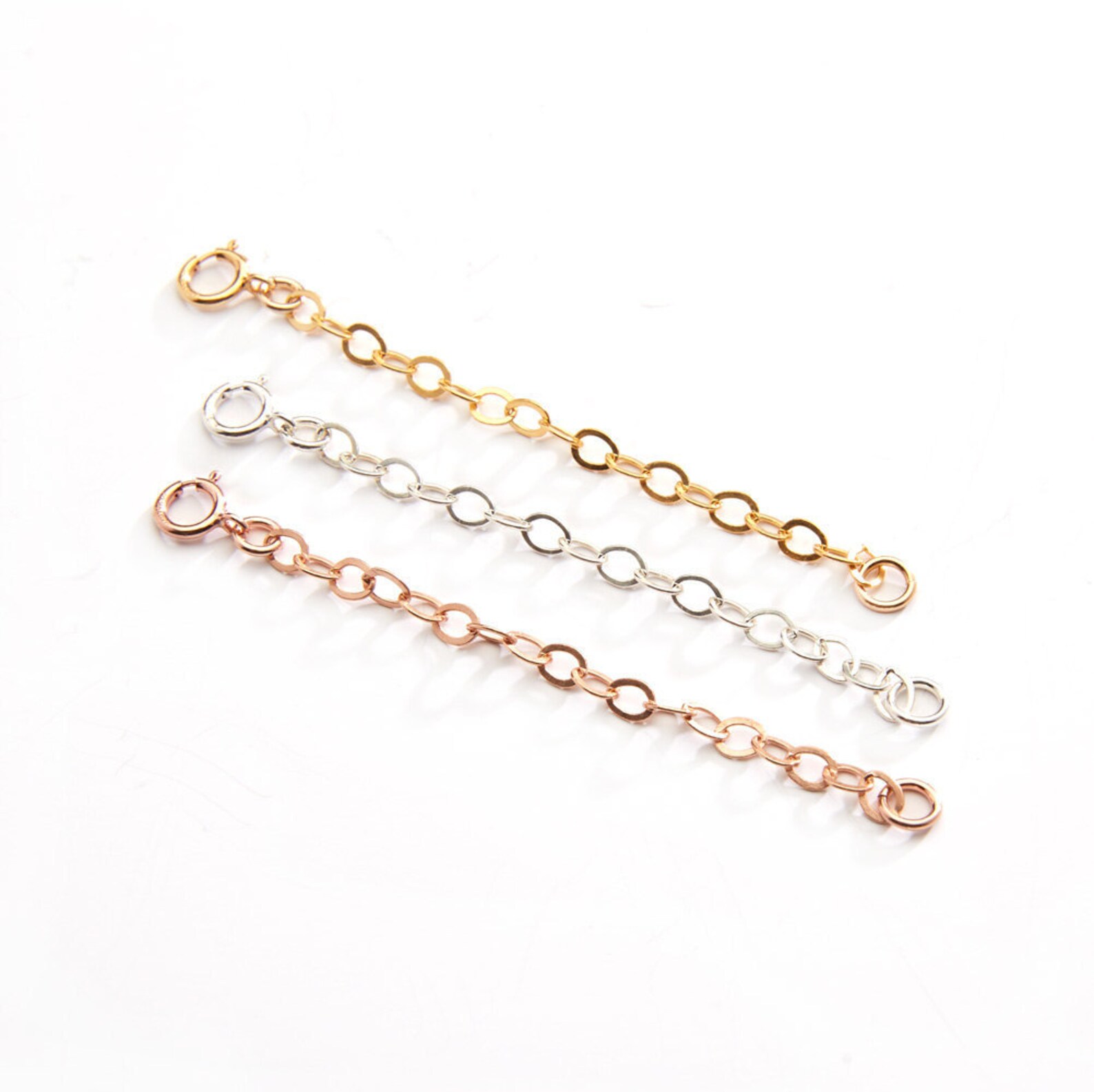 A Necklace or a Bracelet Extender Removable Attach Your Own Add on ...