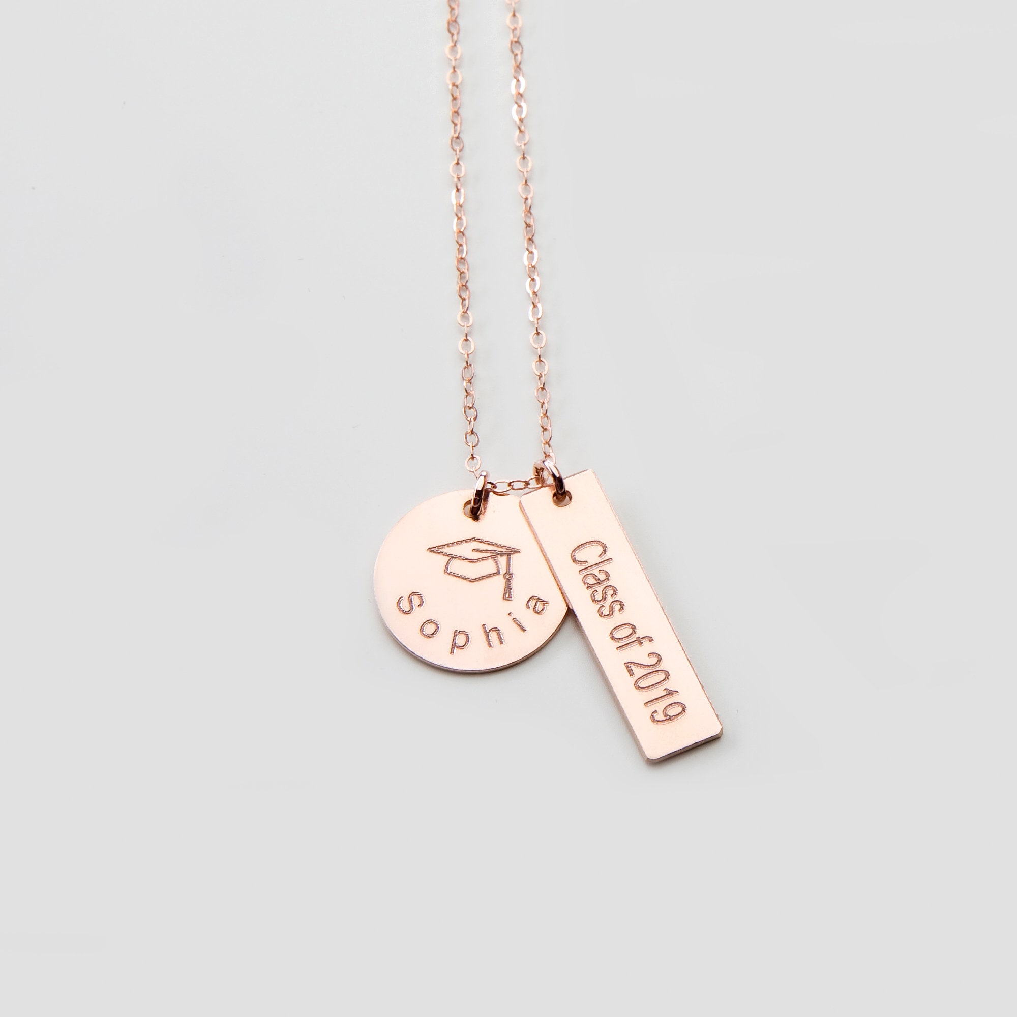 Custom Graduation Necklace-personalized College Grad | Etsy