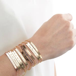 Sate to State Love Engraved Bracelet-long Distance Relationship-wedding ...