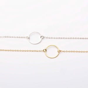 Open Circle Bracelet-karma-best Friend-friendship-bridesmaids-wedding ...