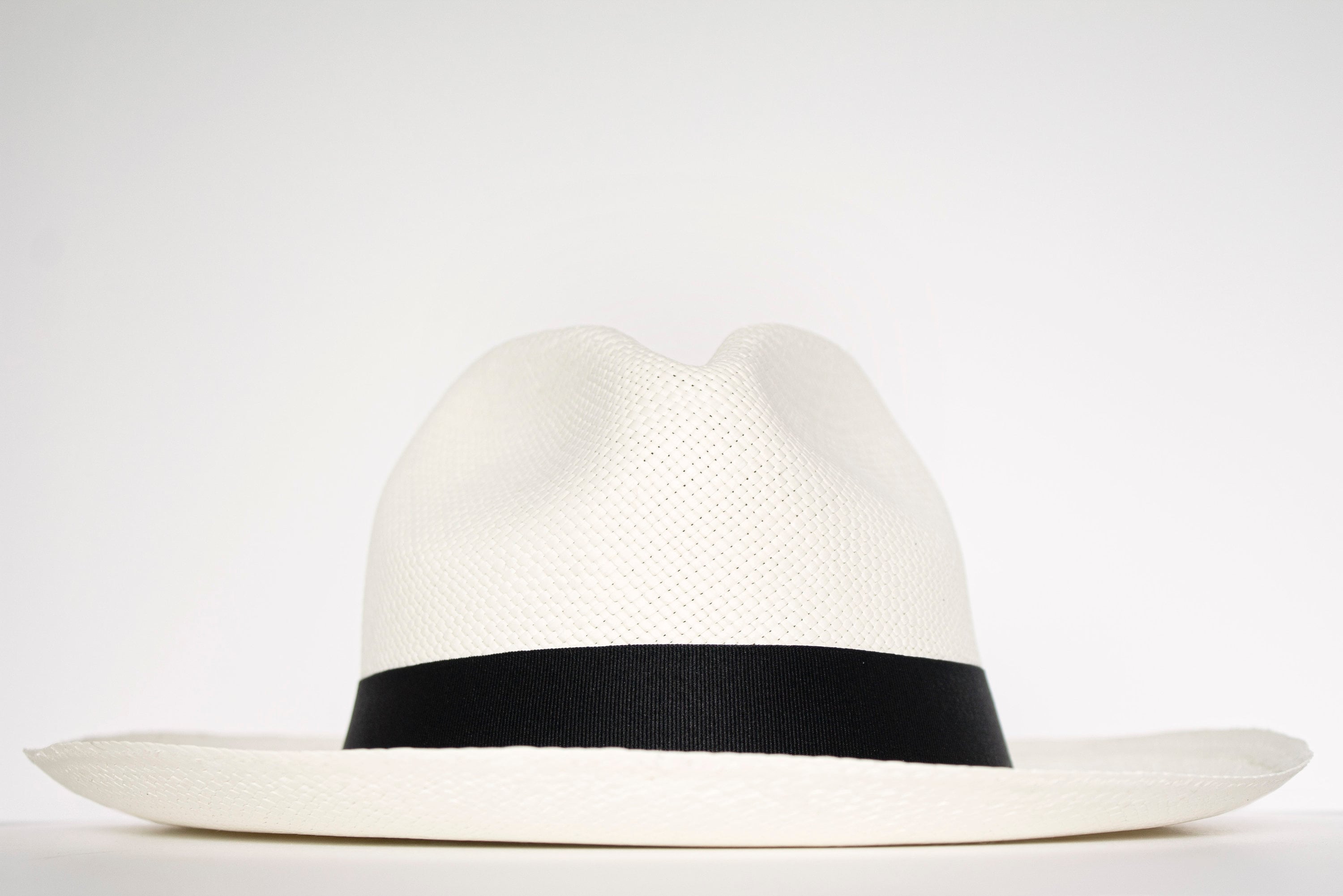 Genuine Panama Hat Natural Color Handmade Classic Fine Classy Elegant ...