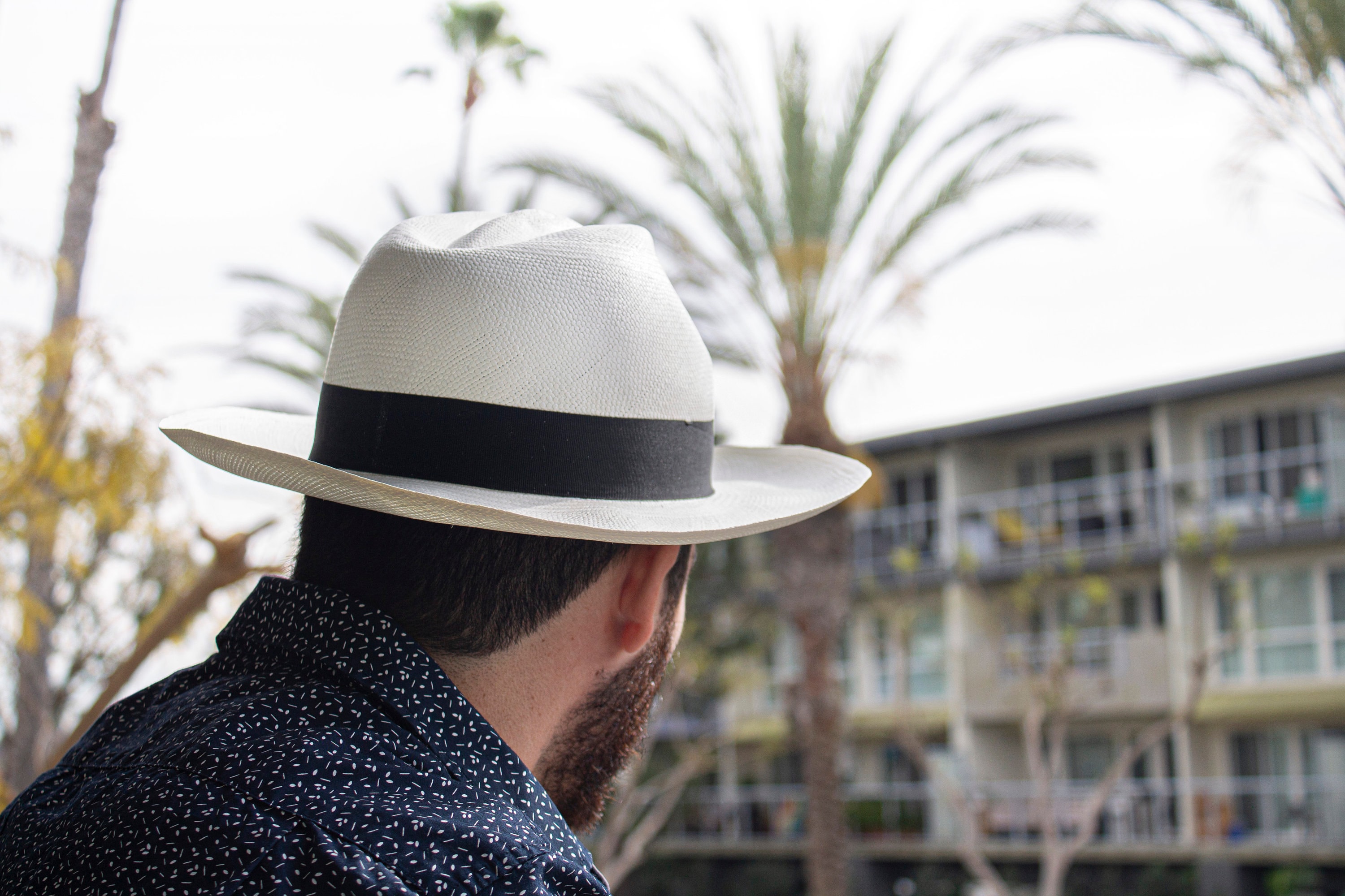 Genuine Panama Hat Natural Color Handmade Classic Fine Classy Elegant ...