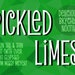 Pickled Limes: a Quirky Tall and Thin Sans-serif Font With Flares! - Etsy