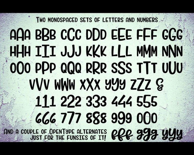 Candlepin: a Fun Hand-lettered Modern Monogram Font! - Etsy