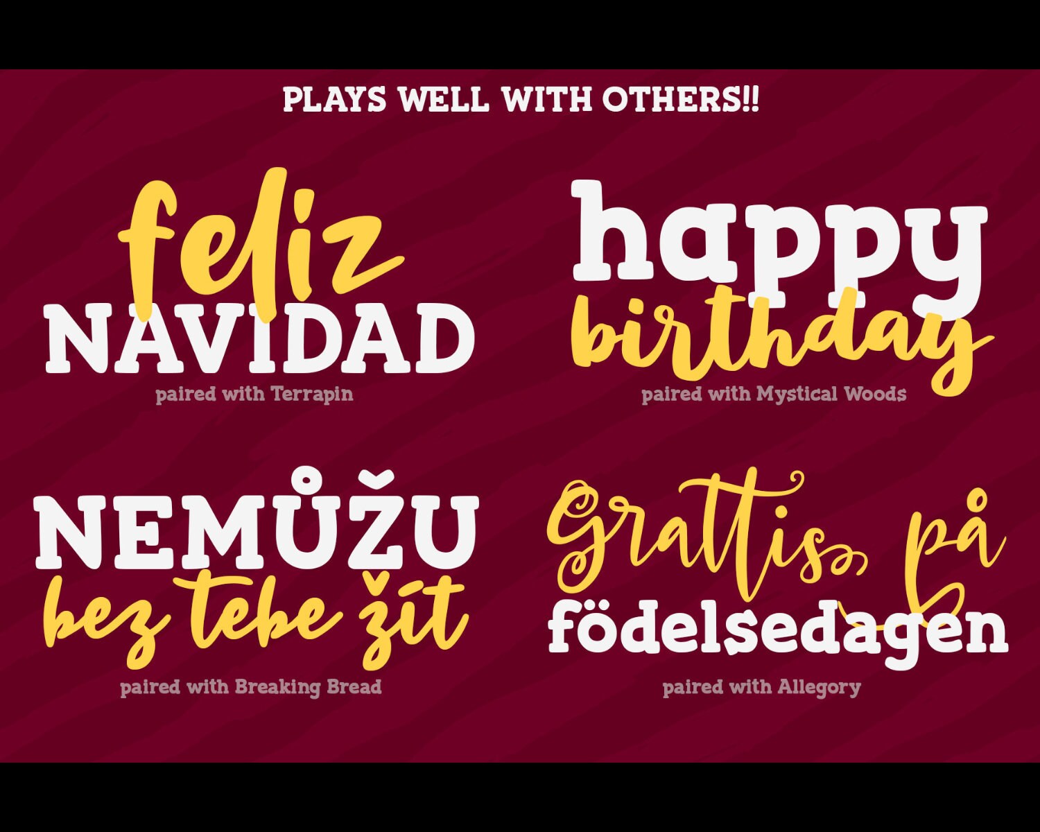 Frogurt: a Fat and Fun Slab Serif Font! Chunky, Rounded, Smooth. (TTF ...