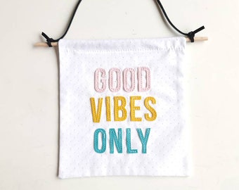 Good Vibes Banner - Etsy