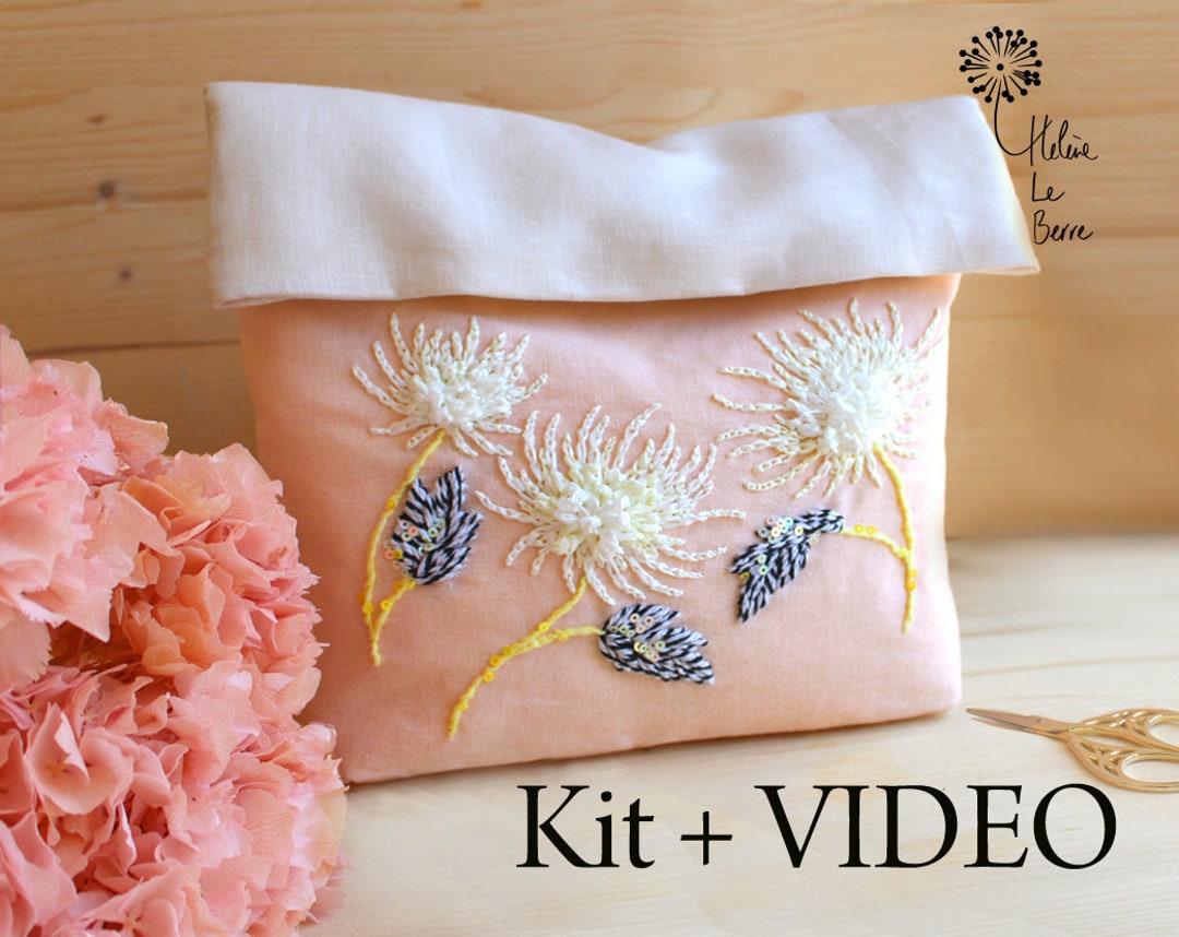 Embroidery Kit pompons Embroidery Kit pompons - Etsy