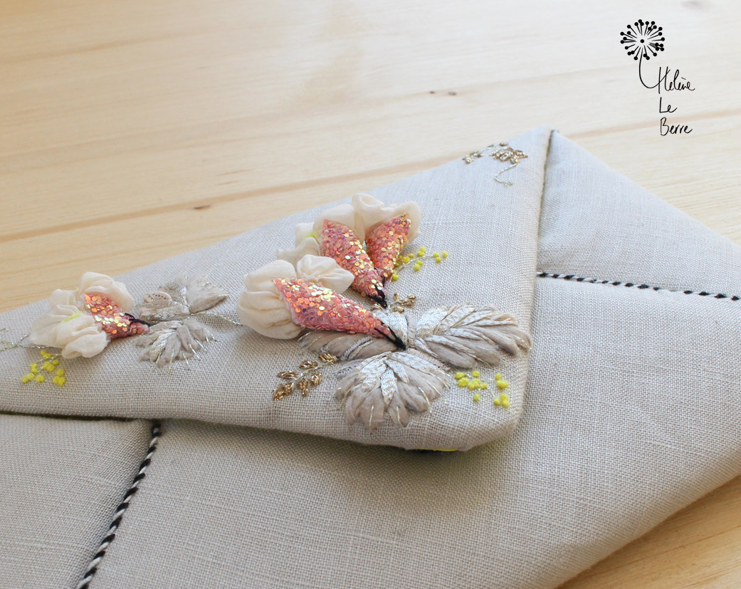 Kit De Broderie "liseron" - Embroidery Kit "bindweed" + VIDEO - Etsy