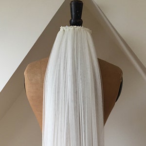 Ballet Veil, Soft Tulle Veil, Waltz Veil, Bridal Veil, Veil, Silky Veil ...