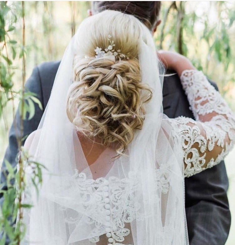 Draped Cathedral Veil Draped Veil Drape Veil Soft Veil - Etsy UK