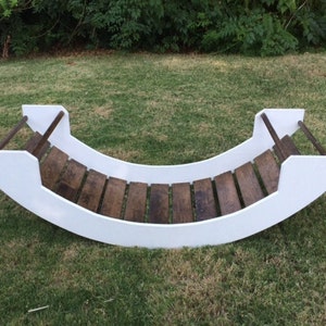 Wooden Children's Rocker/bridge Toy - Etsy