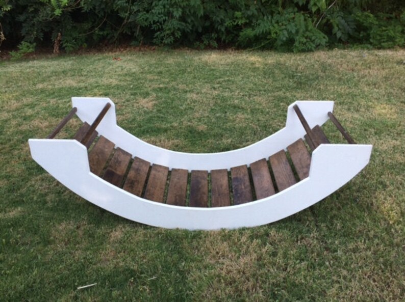 Wooden Children's Rocker/bridge Toy - Etsy