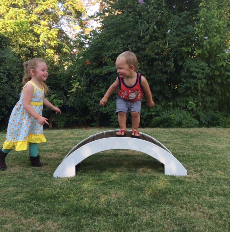 Wooden Children's Rocker/bridge Toy - Etsy