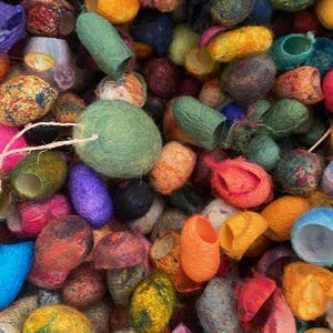 Silk Cut Cocoons- Hand Dyed - Etsy