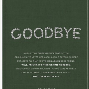 M*A*S*H (1972-1983) | Minimalist Poster Instant Digital Download ...