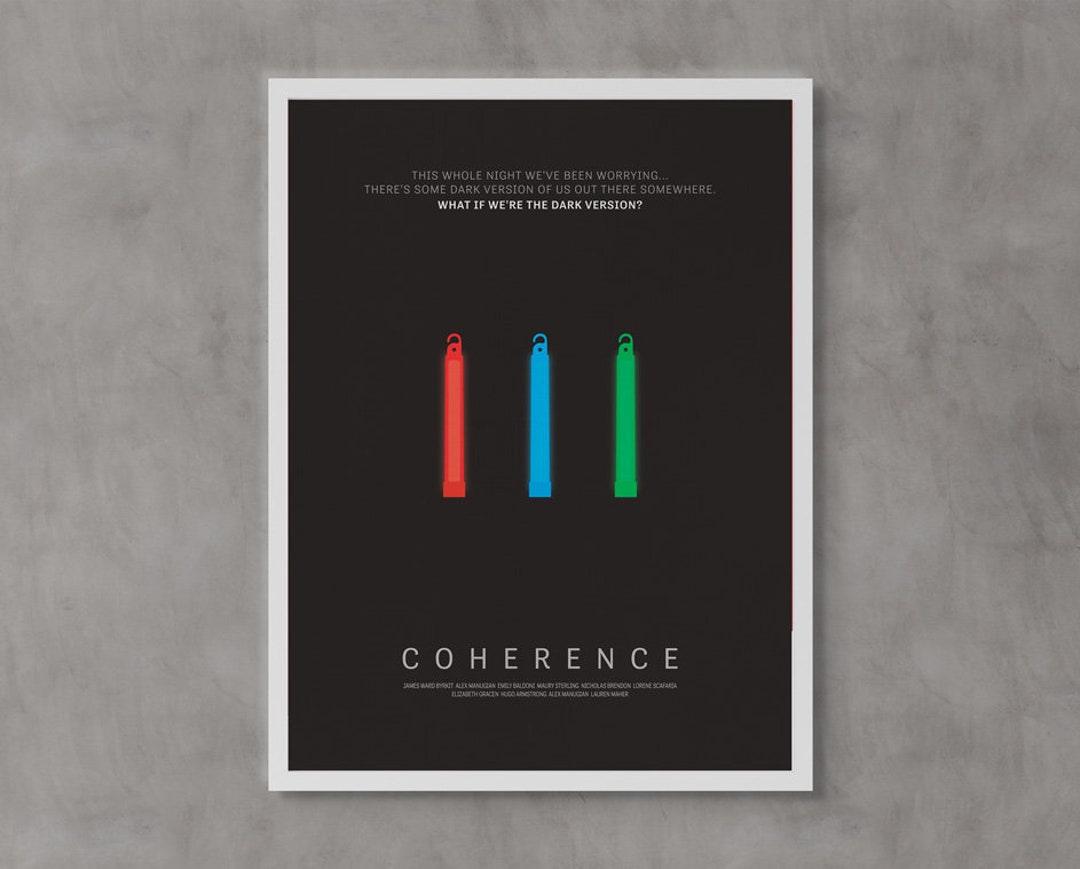 Coherence (2013) | Minimalist Poster Instant Digital Download ...