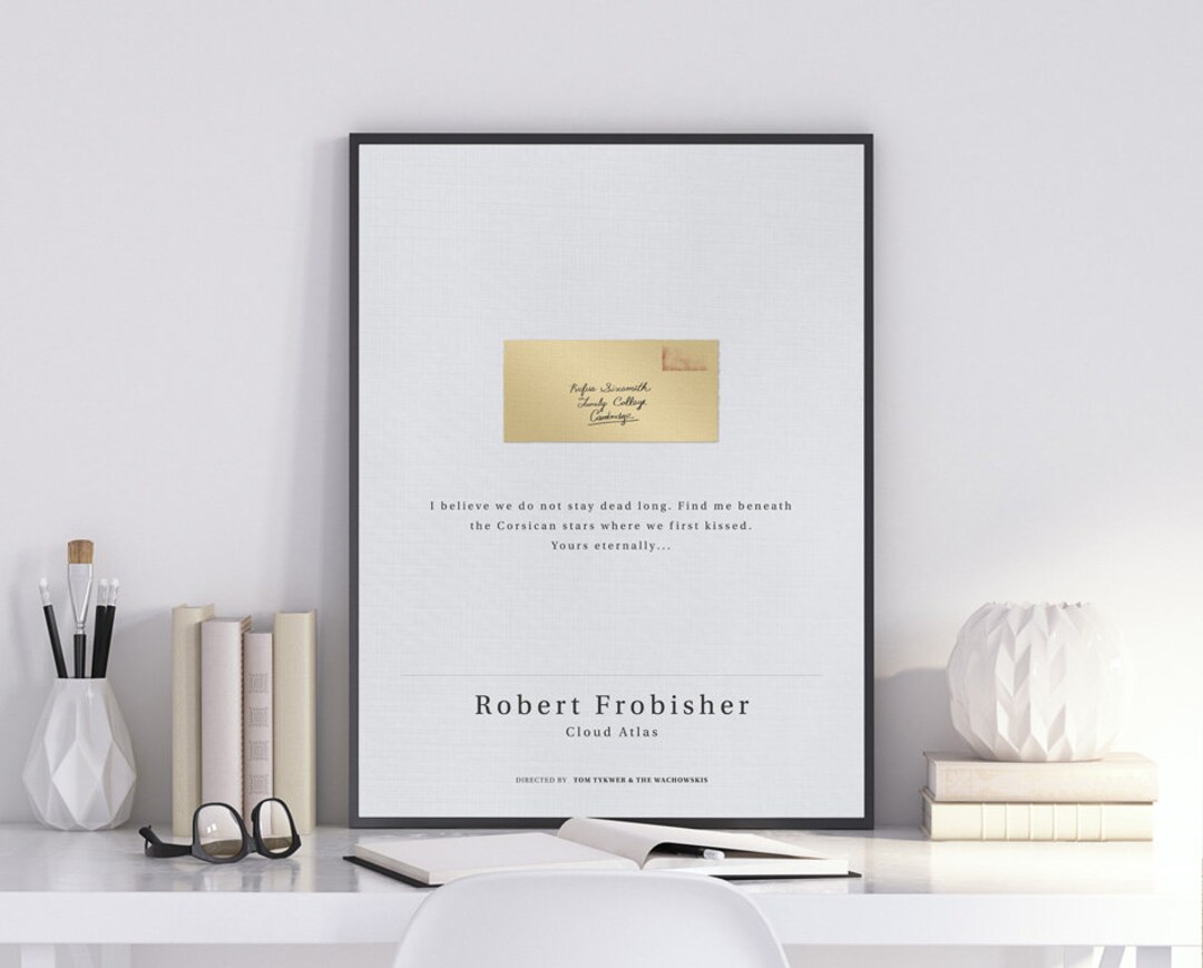 Cloud Atlas (2012) | Minimalist Poster Instant Digital Download ...