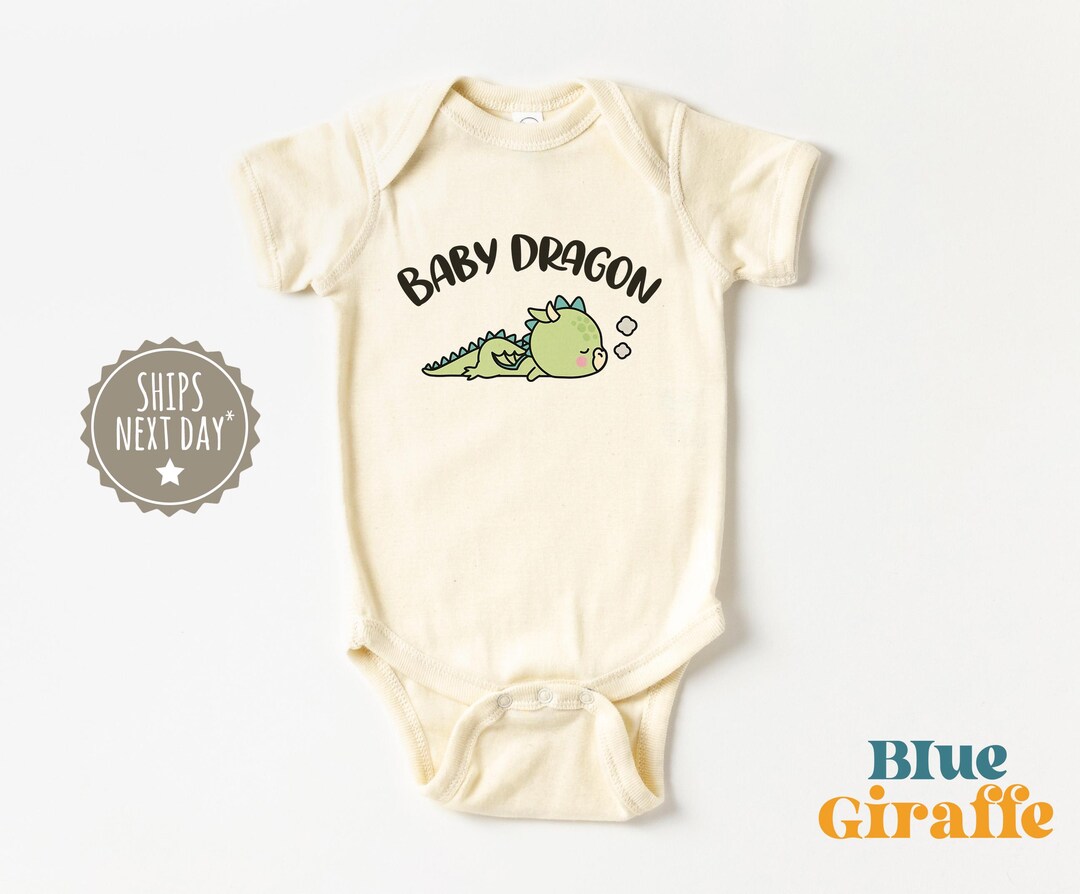Cute Baby Dragon Baby Onesie® - Dragon Baby Bodysuit - Dungeons and ...
