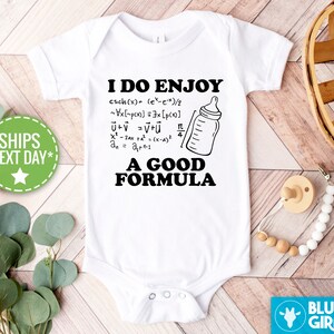 I Do Enjoy A Good Formula Onesie®, Funny Math Baby Onesie®, Periodic ...