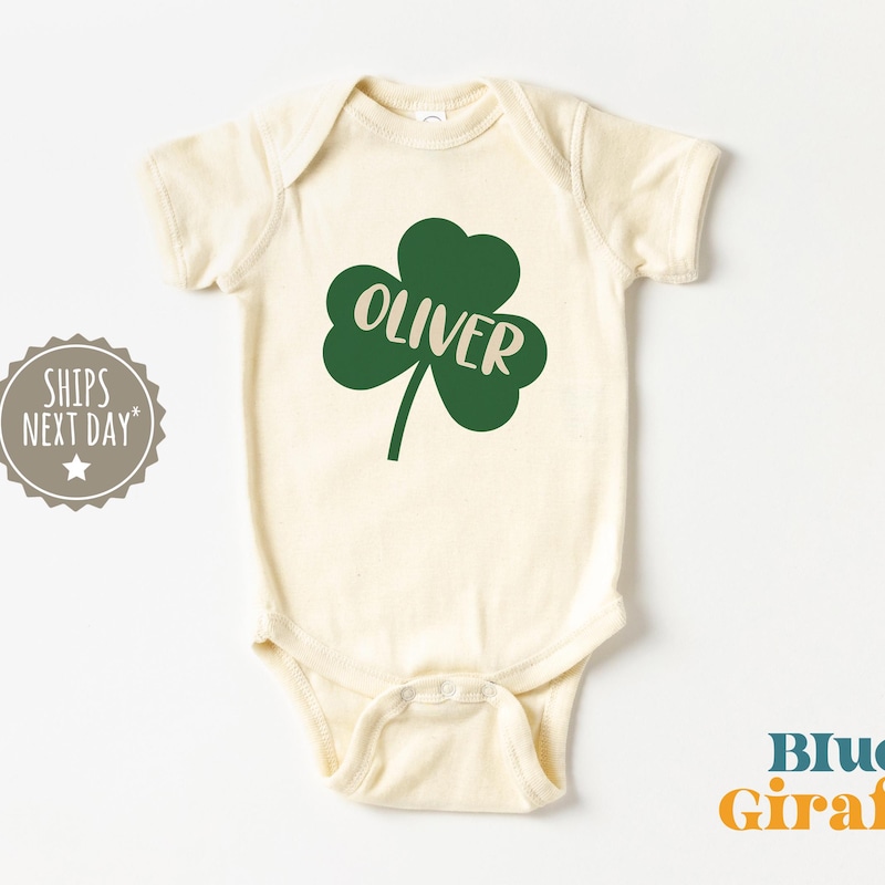Shamrock Baby Onesie - Etsy