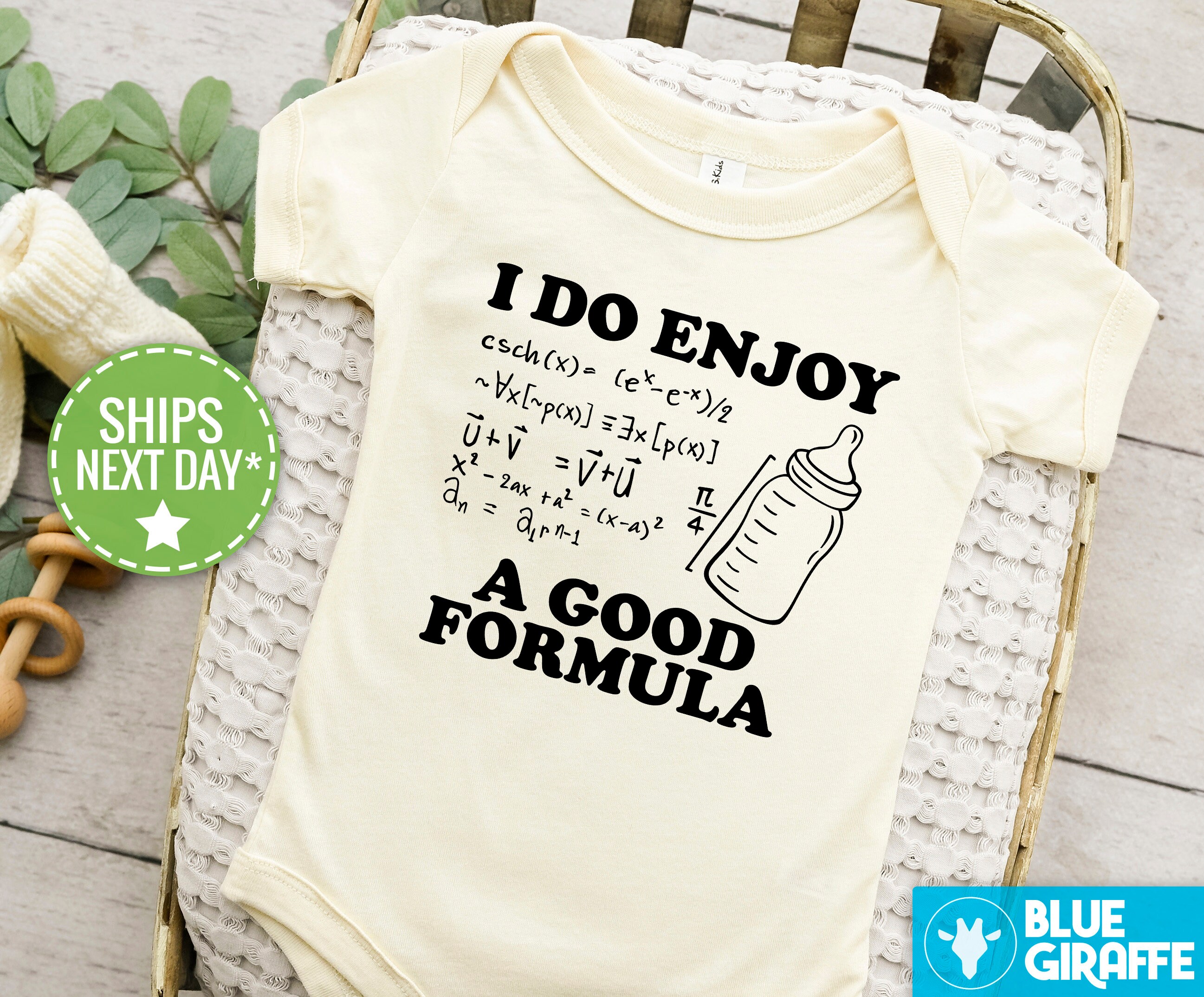 I Do Enjoy A Good Formula Onesie® Funny Math Baby Onesie® - Etsy