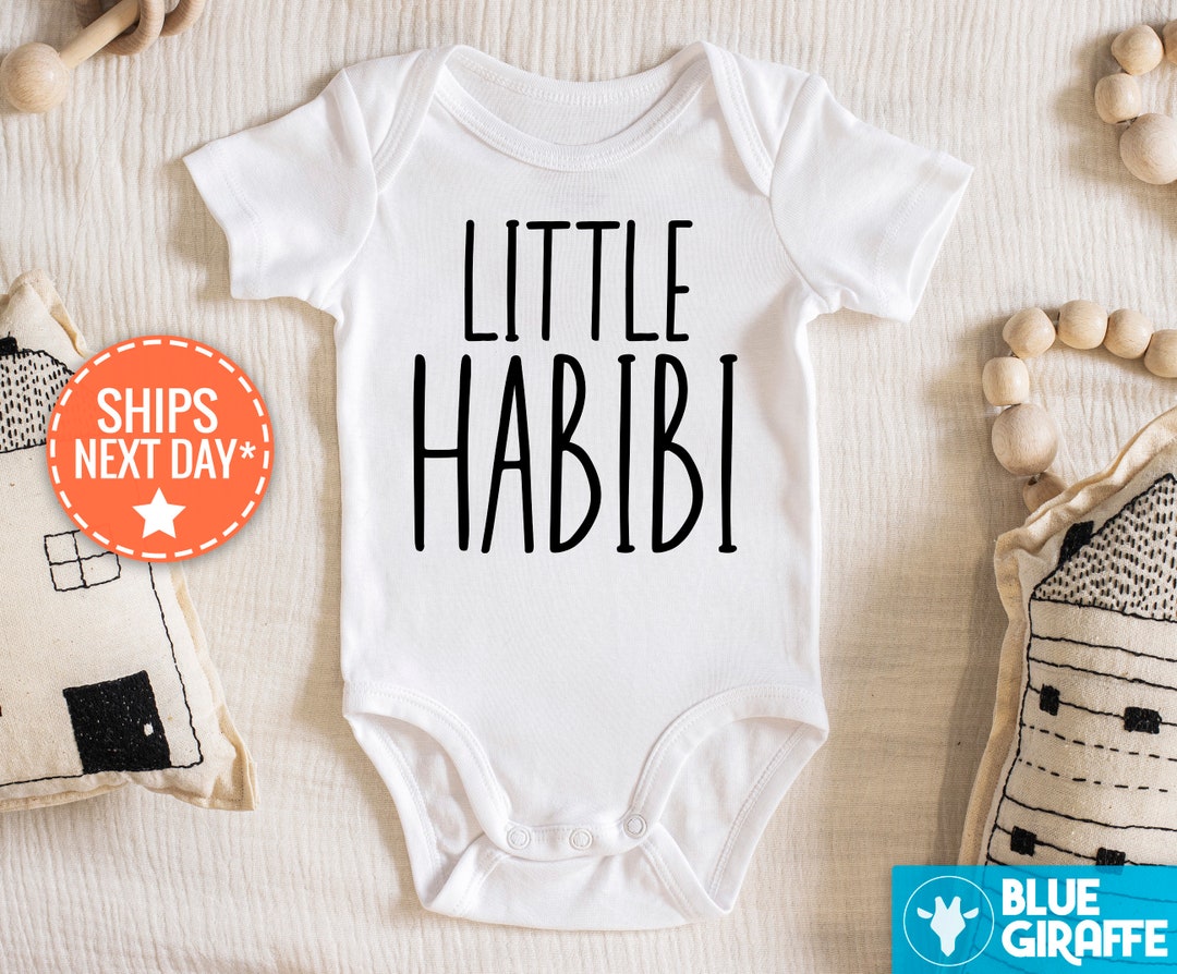 Little Habibi Onesie®, Cute Arabic Baby Bodysuit, Cute Muslim Baby Gift ...