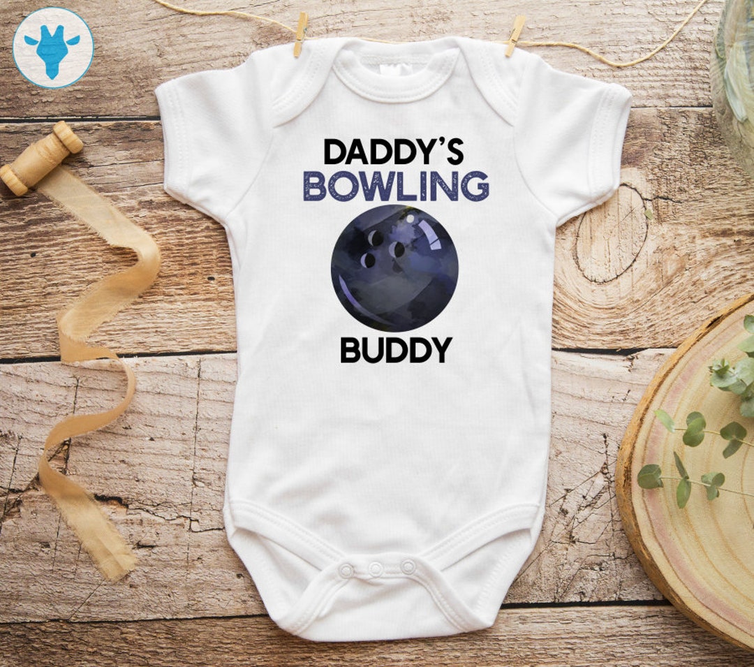 Body de bolos para papá, ropa divertida para bebé, regalo deportivo ...