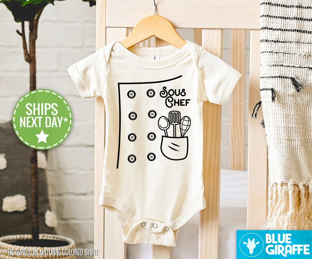 Sous Chef Onesie®, Cute Future Chef Baby Bodysuit, Sous Chef Baby ...
