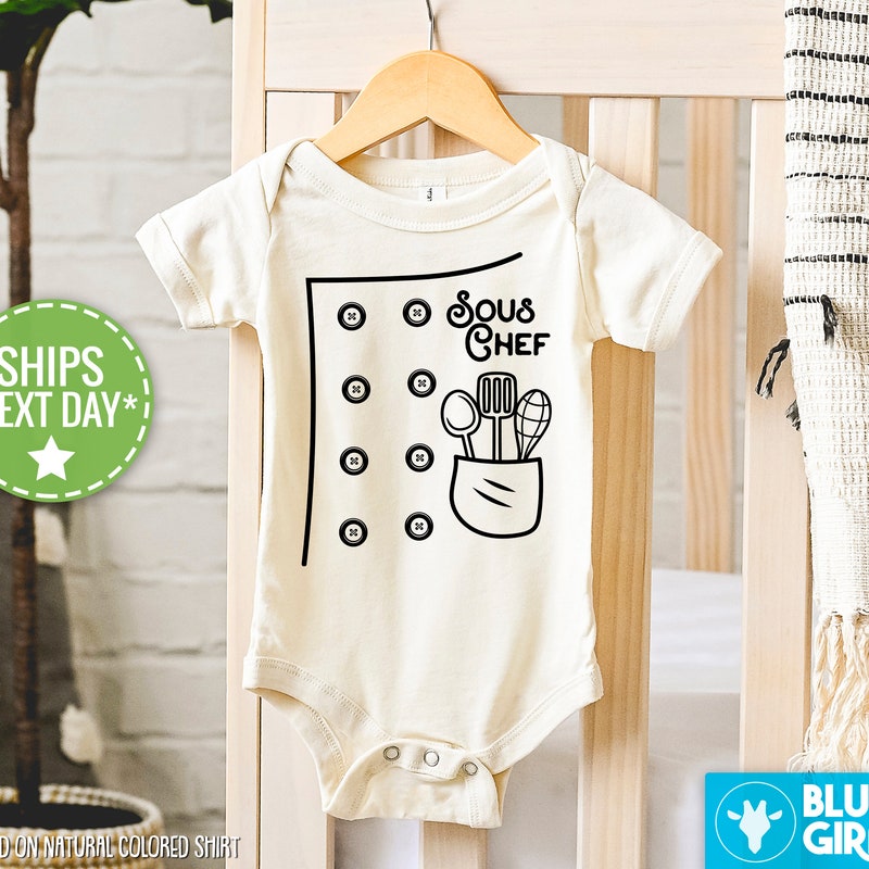 Baby Onesie Sous Chef - Etsy