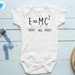 Science Bodysuit EMC2 Onesie® Funny Baby Clothes geek - Etsy
