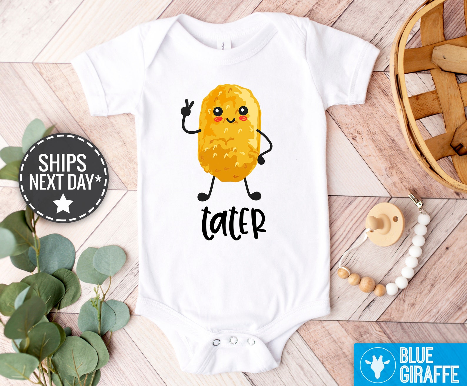 Tater & Tot Twin Onesie® Twin Baby Onesie® Funny Tater Tot - Etsy