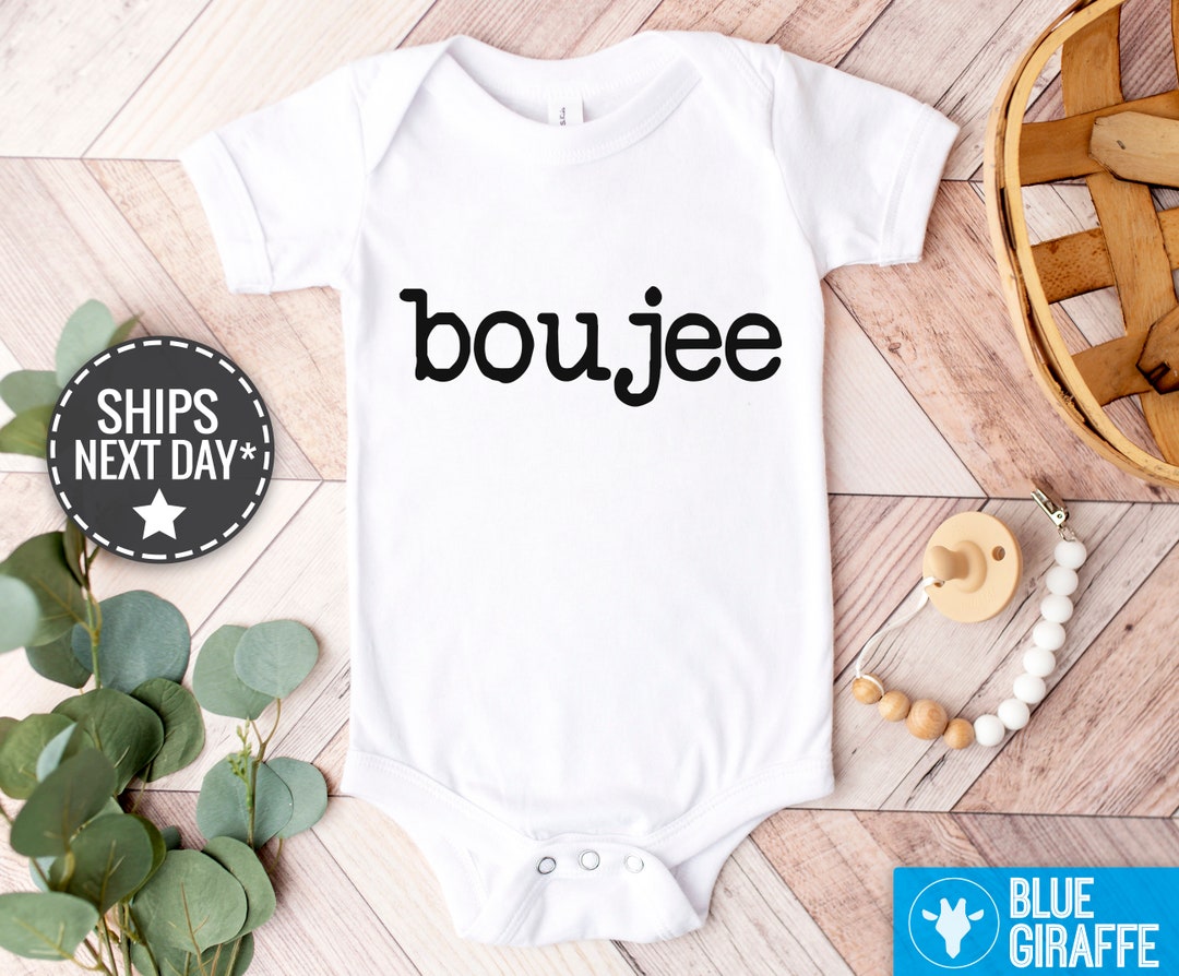 Boujee Baby Onesie®, Funny Boujee Bodysuit, Cute Trendy Bodysuit ...