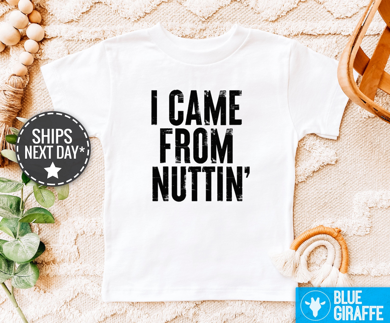 I Came From Nuttin' Baby Onesie®, Funny Baby Onesie®, Inappropriate ...