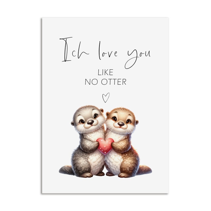 I Love You Card - Etsy Ireland