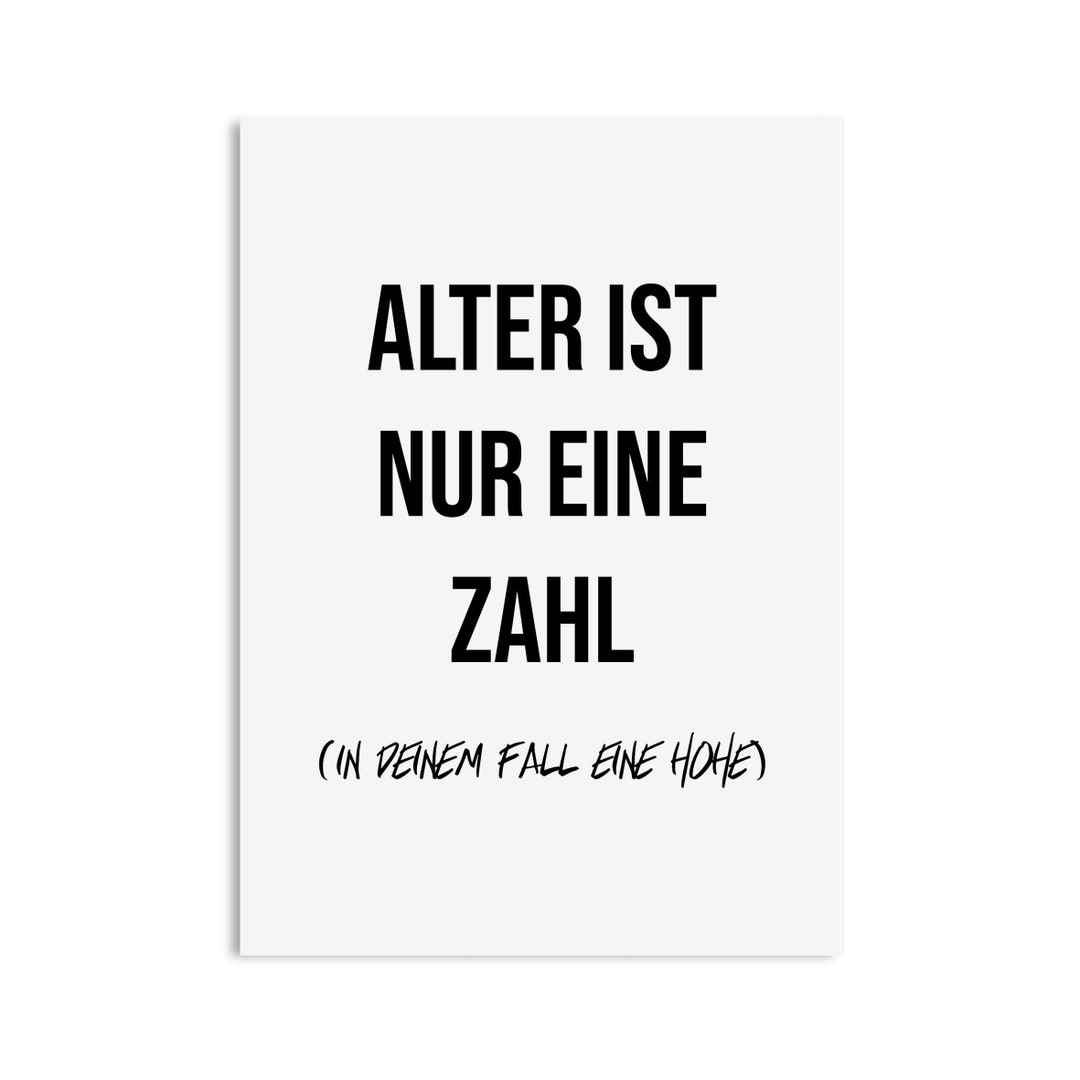 Alter Ist Nur Eine Zahl