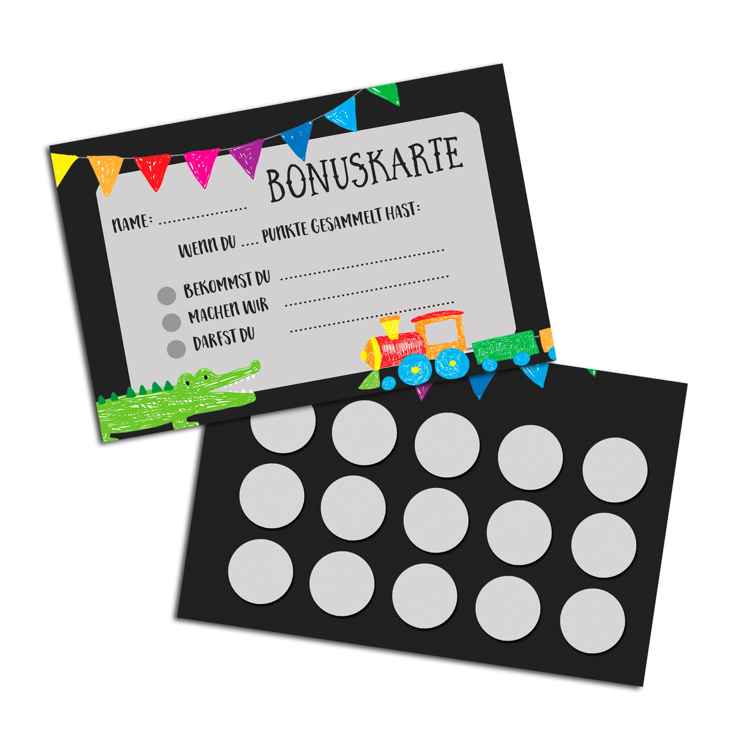Bonuskarte Kinder 5 Stück Belohnungskarten Belohnungssystem | Etsy