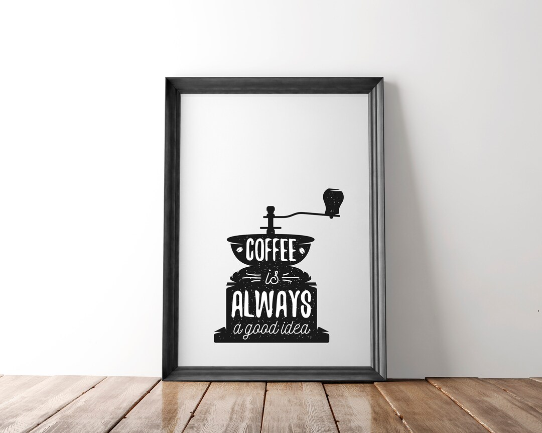 Poster Kitchen Poster Coffee Grinder Kitchen Poster A3 - Etsy