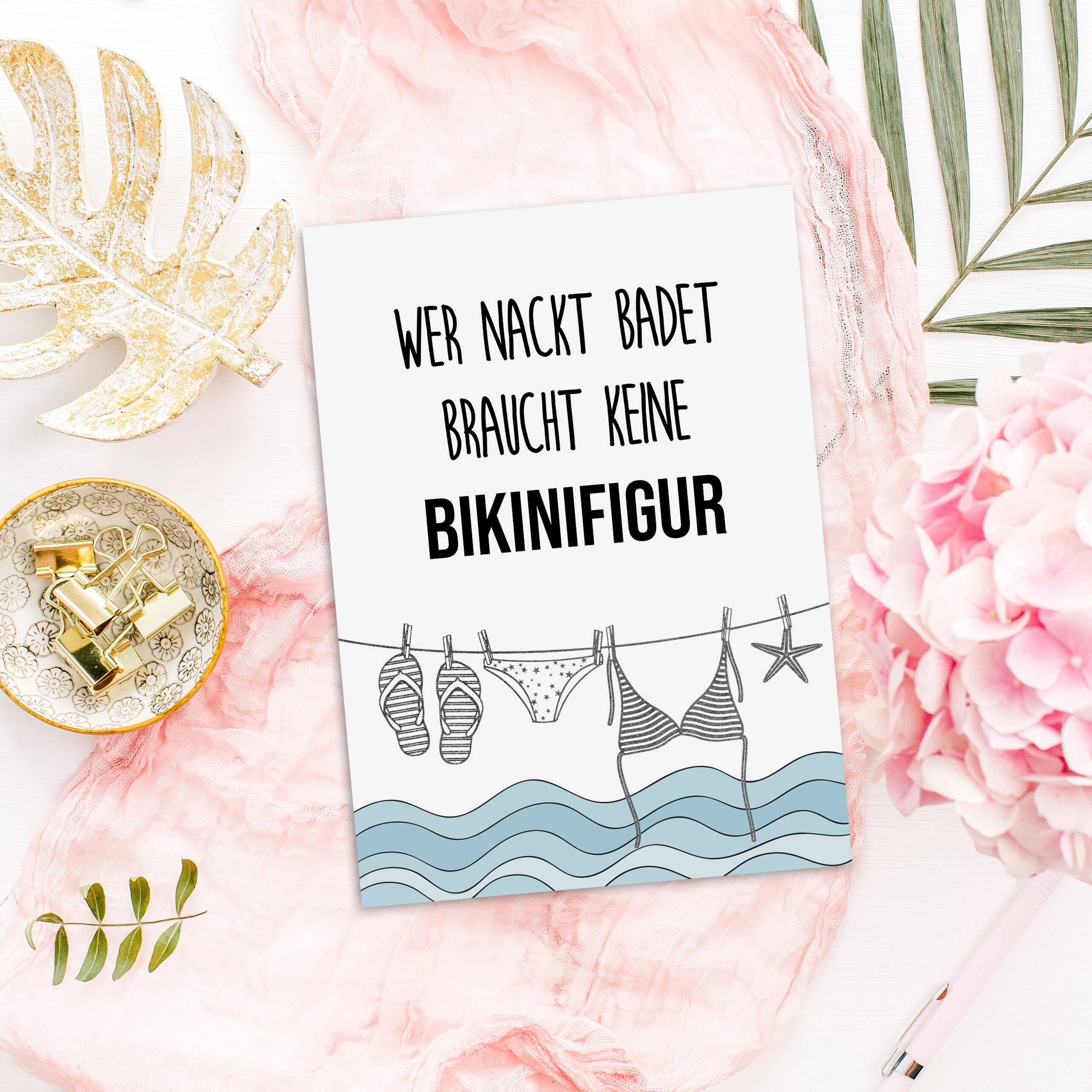 Wer Nackt Badet Braucht Keine Bikinifigur