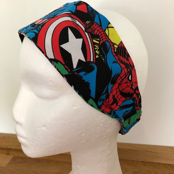 Superhero Headband - Etsy